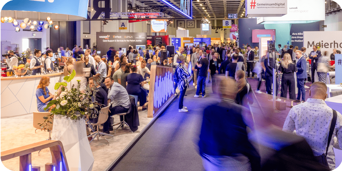 Wir freuen uns, dass Sie Aussteller der DMEA – Europas größtem Event für Digital Health – werden ...